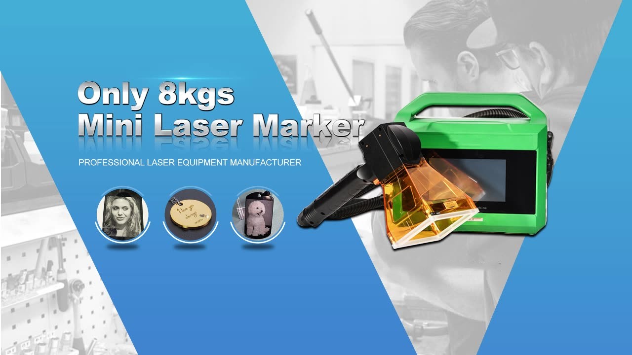 20W 30W Cheap Handheld Portable Laser Engraver Marking Machine